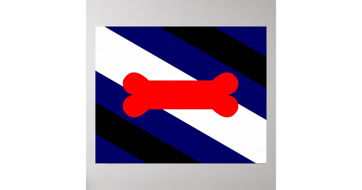 Puppy Play Pride Flag 20" x 16", Poster | Zazzle