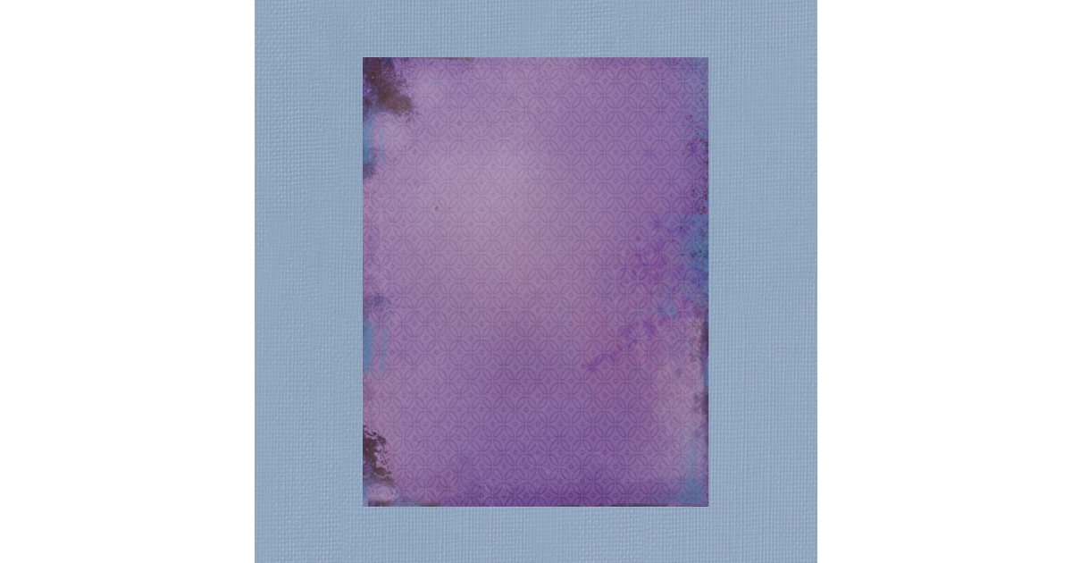 Purple Paradise Scrapbook Paper | Zazzle