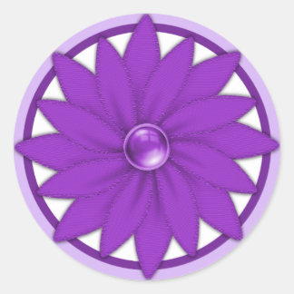 Custom Purple Ribbon Stickers | Zazzle.ca