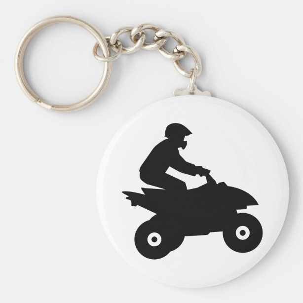 Atv Keychains & Key Rings | Zazzle CA