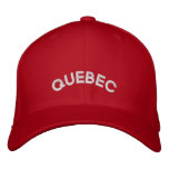 Quebec Baseball Cap | Zazzle.ca