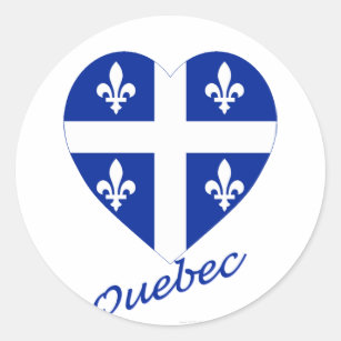 Quebec Flag Stickers | Zazzle CA