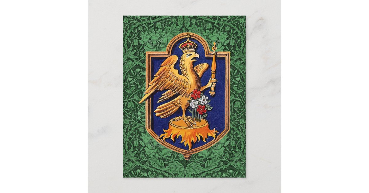 Queen Anne Boleyn Royal Falcon Badge Postcard | Zazzle