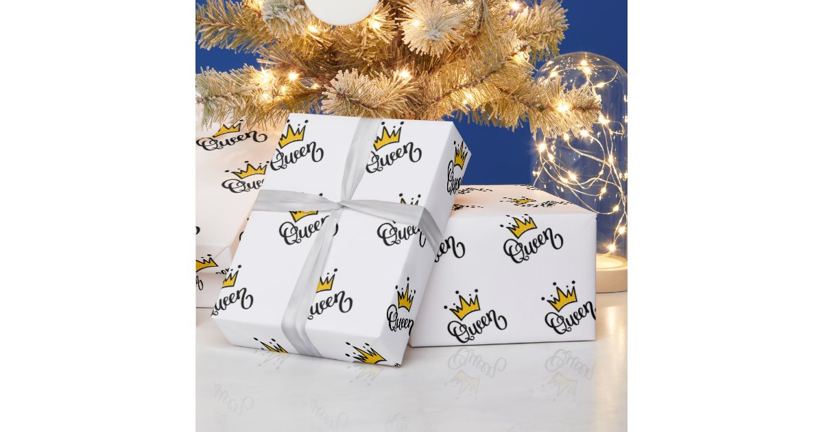 Queen Wrapping Paper | Zazzle