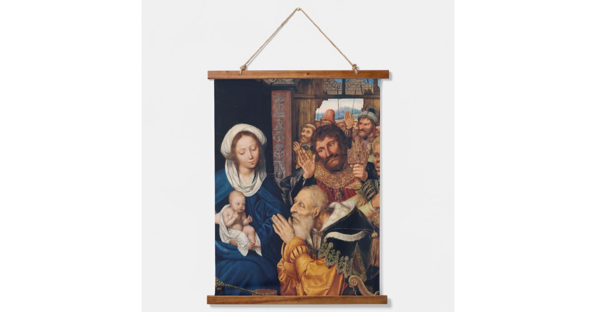 Quentin Matsys - The Adoration of the Magi Hanging Tapestry | Zazzle