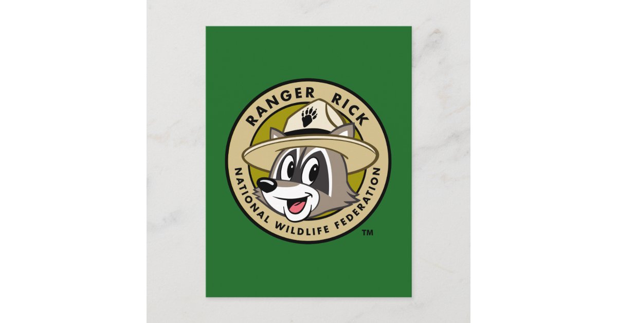 Ranger Rick | Ranger Rick Logo Postcard | Zazzle