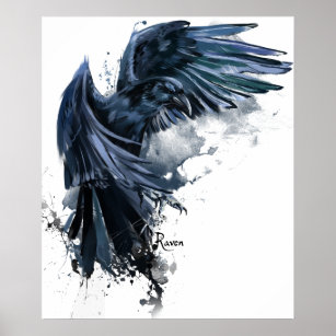 Raven Posters, Prints & Poster Printing | Zazzle CA