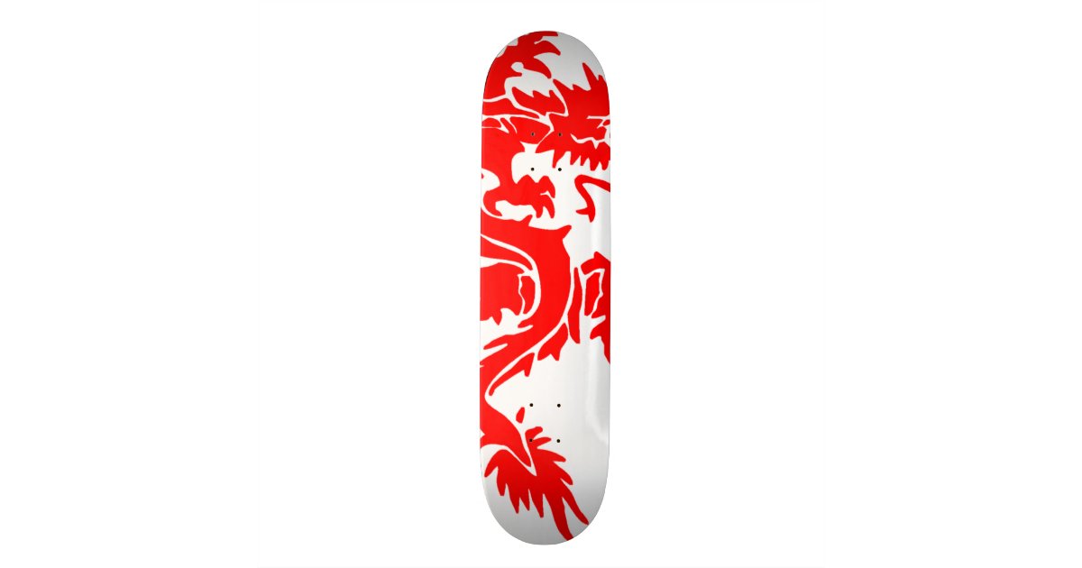 Red Dragon Skateboard | Zazzle