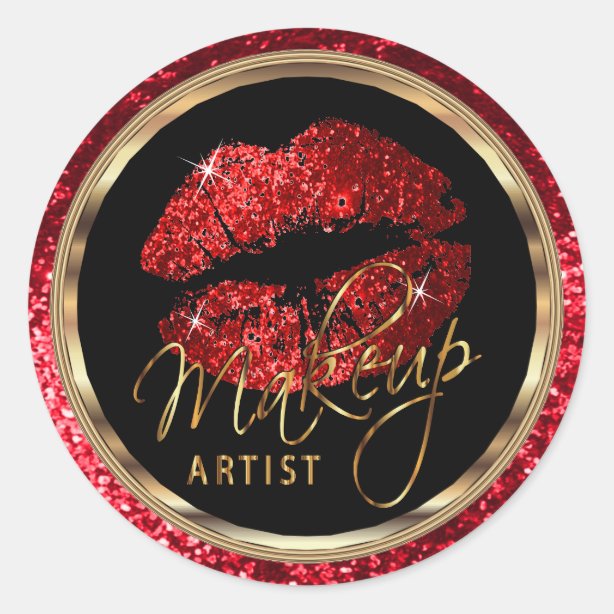 Lipstick Stickers | Zazzle CA