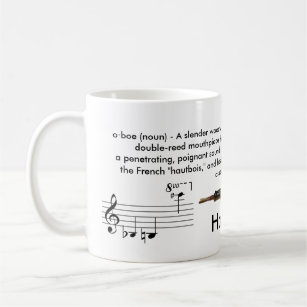 Oboe Coffee & Travel Mugs | Zazzle CA