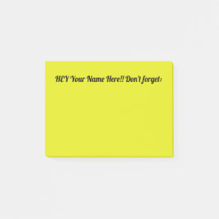 Reminder Post-it® Notes - Sticky Notes | Zazzle CA