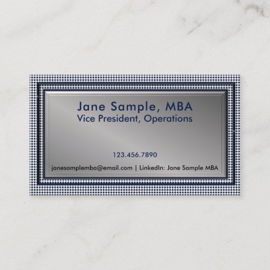 Vice President Business Cards & Profile Cards | Zazzle CA