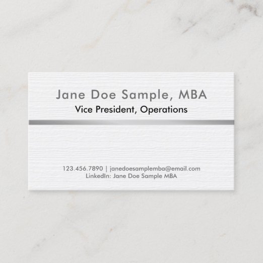 Vice President Business Cards & Profile Cards | Zazzle CA