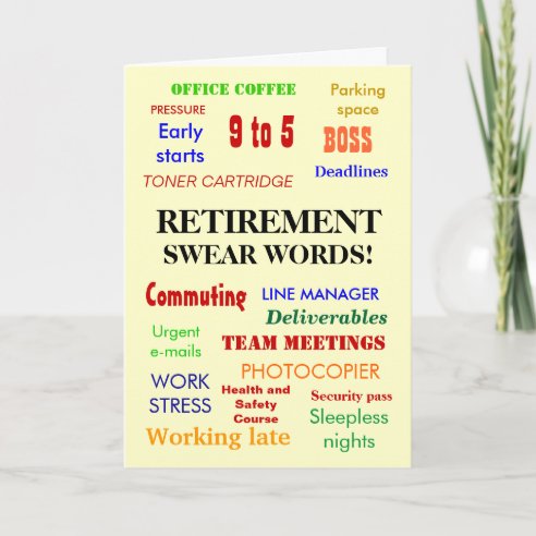 Funny Retirement Cards, Greeting Cards & More | Zazzle CA