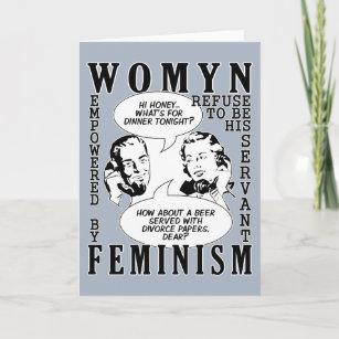 Feminist Cards, Greeting Cards & More | Zazzle CA