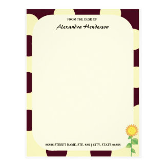 Summer Letterhead, Custom Summer Letterhead Templates