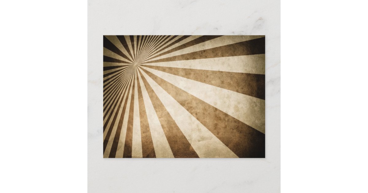Retro stripe pattern background postcard | Zazzle