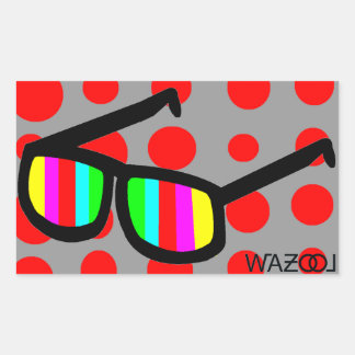 Sunglasses Stickers, Sunglasses Custom Sticker Designs