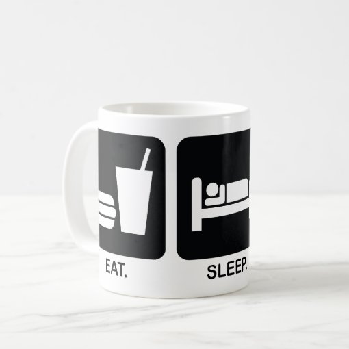 Ringette "Eat Sleep Ringette" Mug | Zazzle