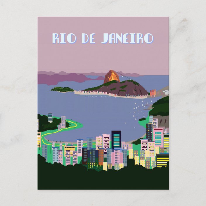 Rio de Janeiro -BRAZIL Postcard | Zazzle.ca
