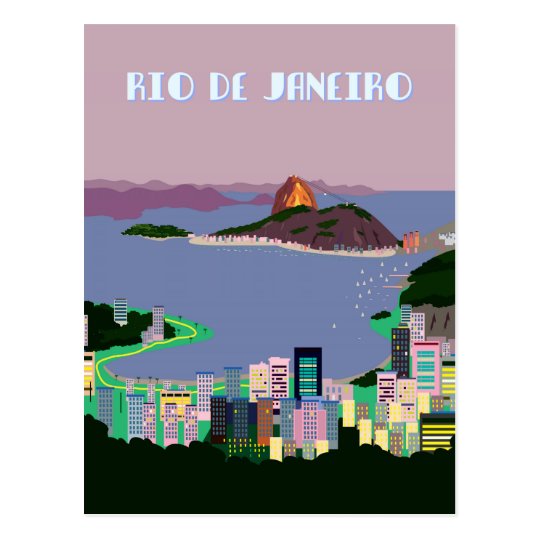 Rio de Janeiro -BRAZIL Postcard | Zazzle.ca