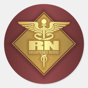 Nursing Symbol Stickers | Zazzle CA