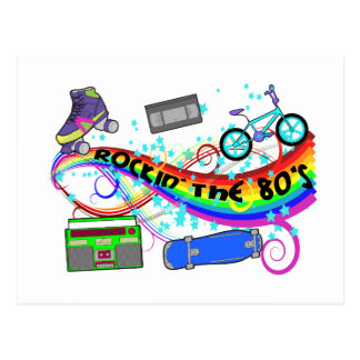 80s Postcards, 80s Post Card Templates
