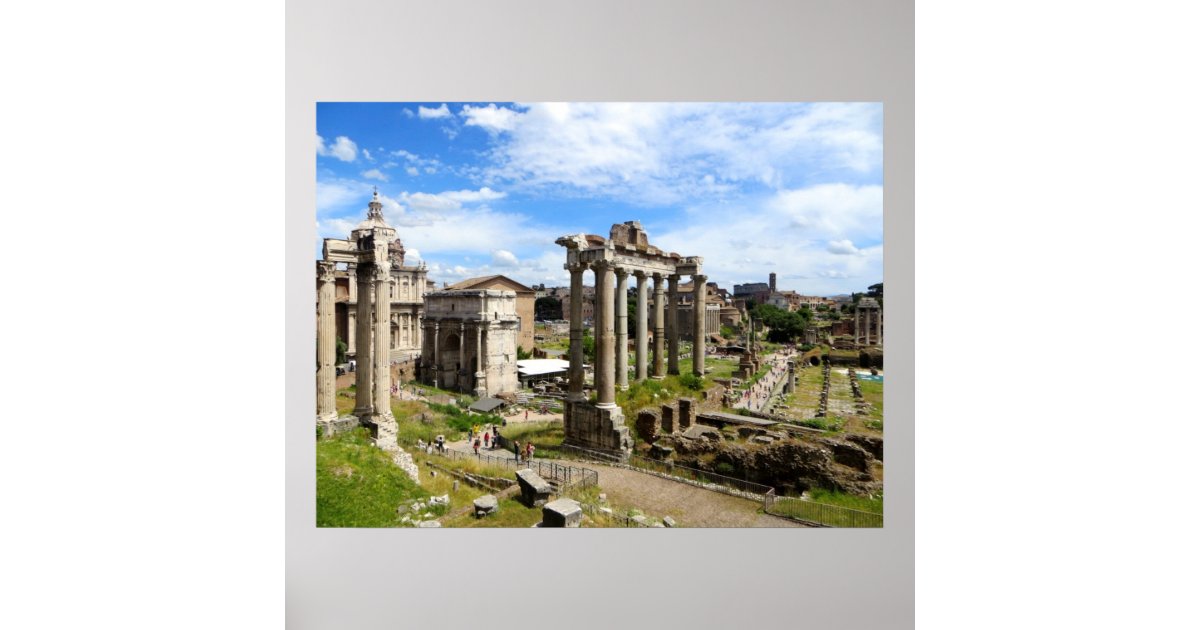 Roman Forum Poster | Zazzle