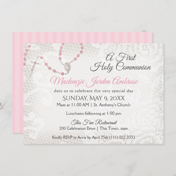 Mass Invitations | Zazzle CA