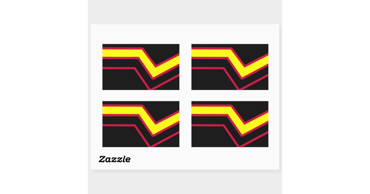 Rubber / Latex Pride Flag Sticker | Zazzle