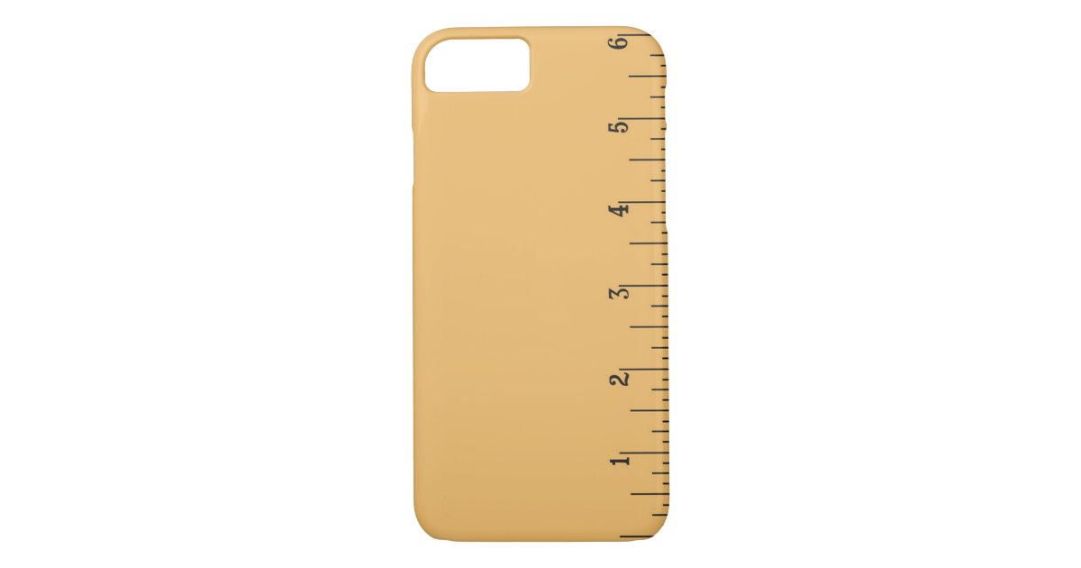 Ruler iPhone 7 case | Zazzle