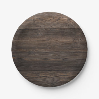 Wood Grain Plates | Zazzle.ca