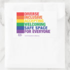 Safe Space Sticker | Zazzle