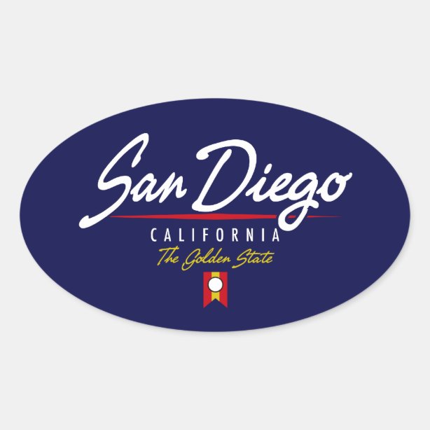 San Diego Stickers | Zazzle CA