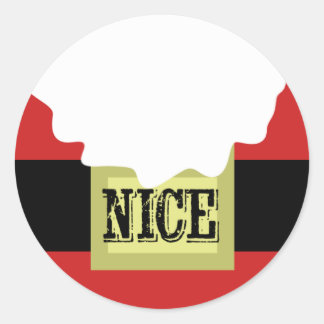 Nice List Stickers, Nice List Custom Sticker Designs