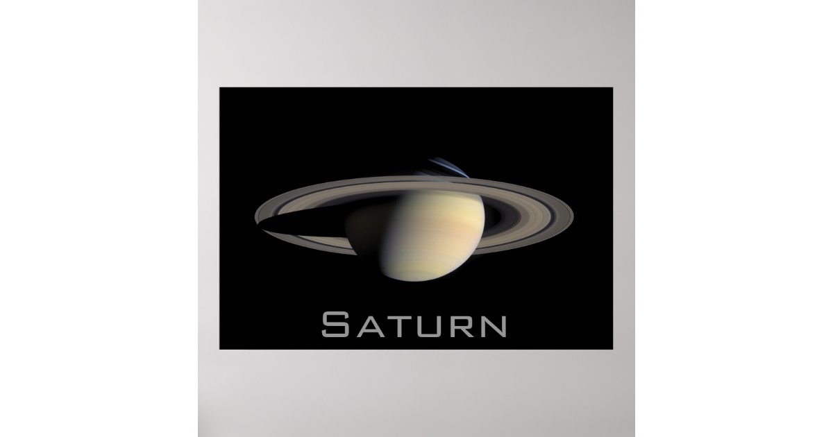 Saturn Poster | Zazzle