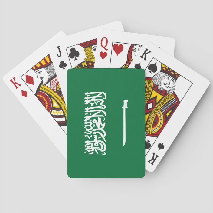 Saudi Arabia Playing Cards | Zazzle.ca