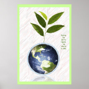 Green Earth Posters, Prints & Poster Printing | Zazzle CA