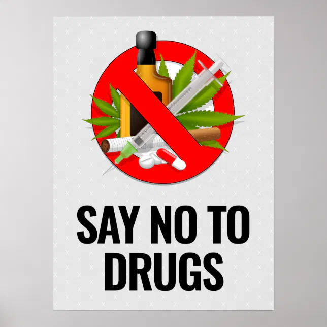 Say No To Drugs Poster Making