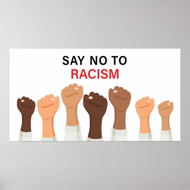 Racism Posters, Prints & Poster Printing | Zazzle CA