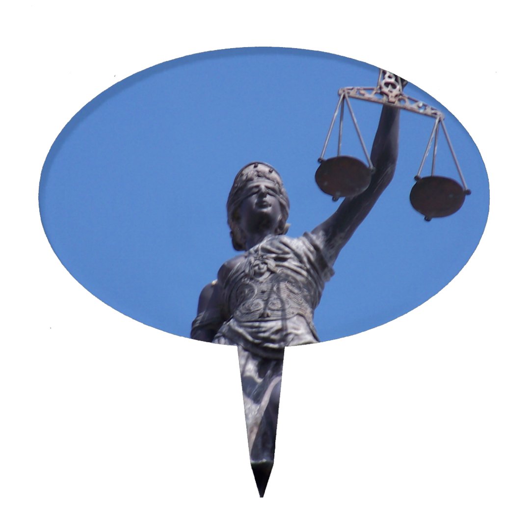 Scales of Justice Cake Toppers | Zazzle