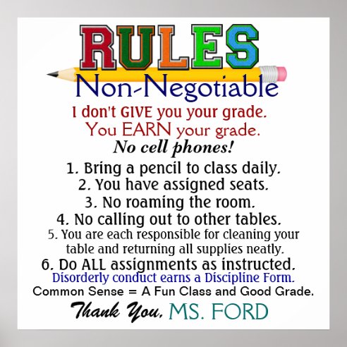 Discipline Posters, Prints & Poster Printing | Zazzle CA