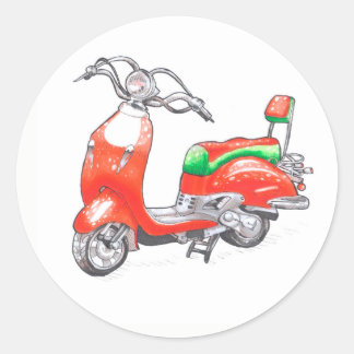 Custom Scooter Stickers | Zazzle.ca