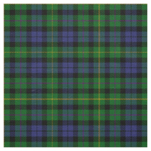 Scottish Clan MacBride Tartan Plaid Fabric | Zazzle