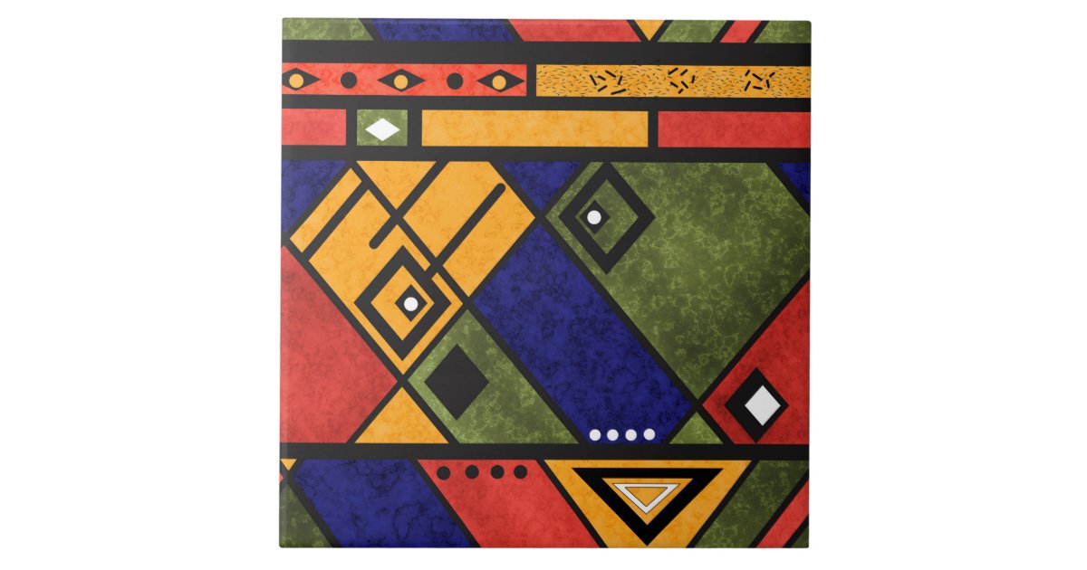 Seamless african ethno traditional texture pattern tile | Zazzle
