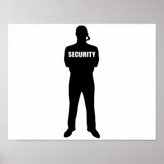 Security Guard Posters | Zazzle Canada