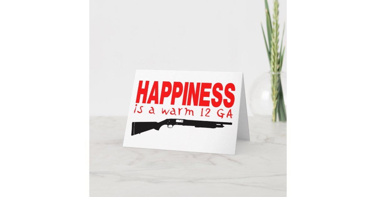 SHOTGUN SHOOTING CARD | Zazzle