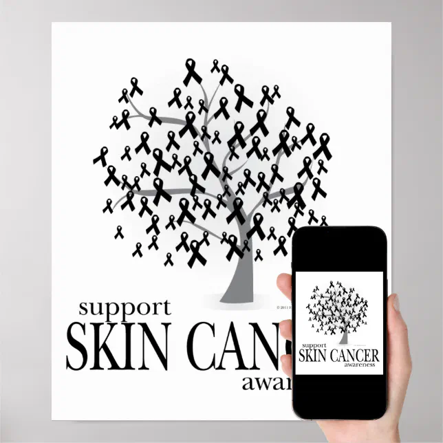 Skin Cancer Tree Poster | Zazzle