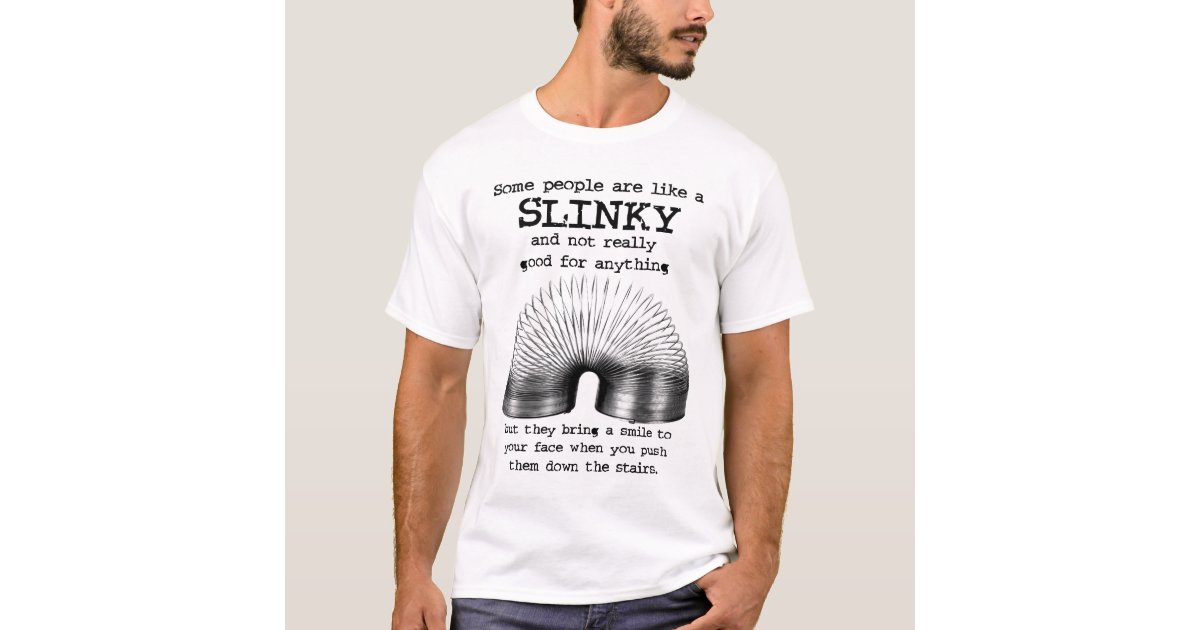 Slinky People Funny Shirt Humour | Zazzle