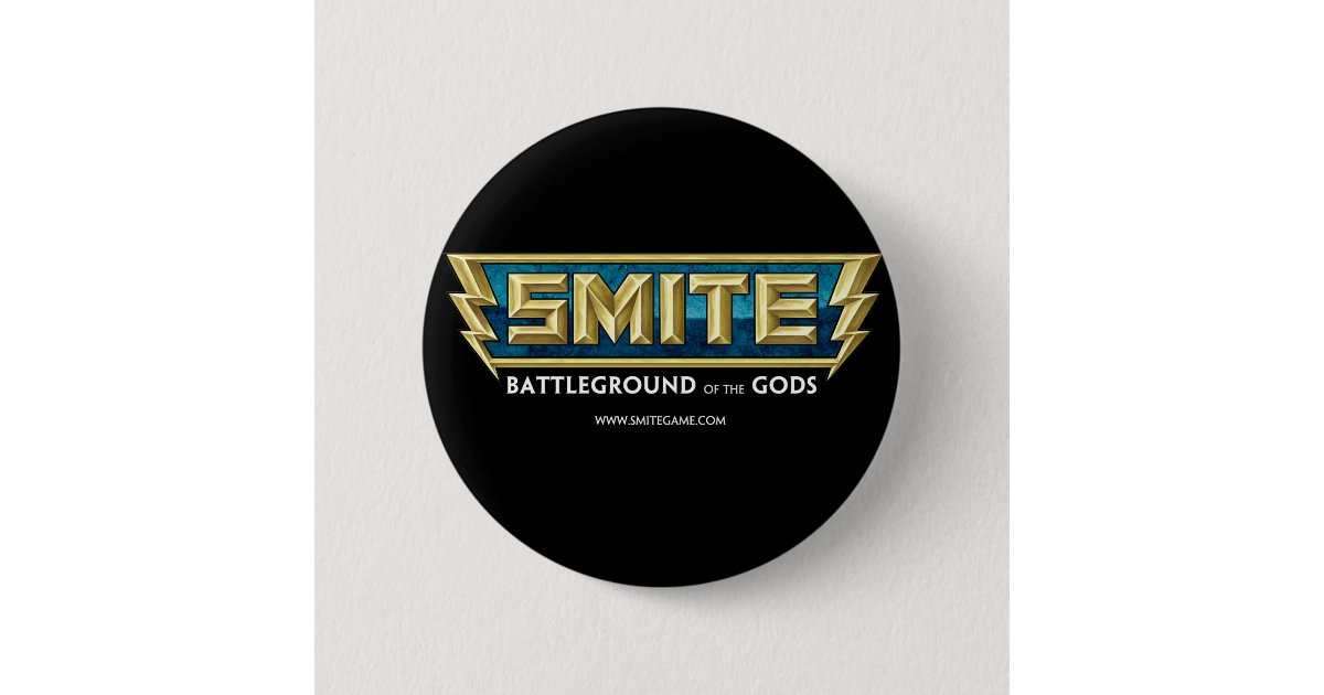 SMITE Logo Battleground of the Gods 2 Inch Round Button | Zazzle